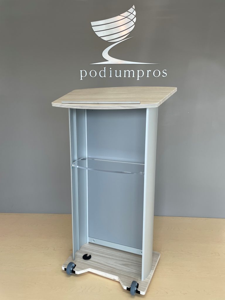 H2 Custom Lectern ** Wood Grain Choices ** - Podium Pros