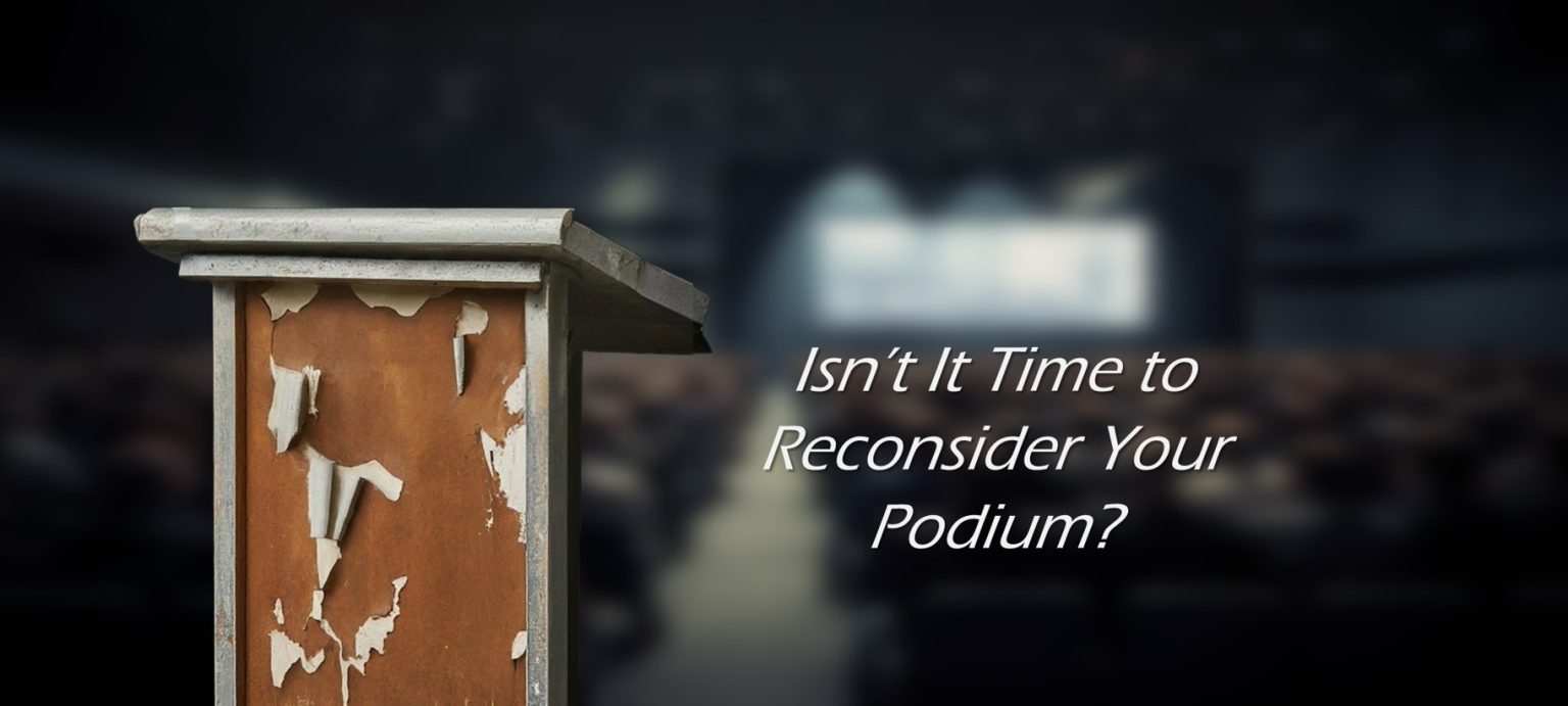 Podium Pros Lecterns | Stage Ready & Beautifully Crafted