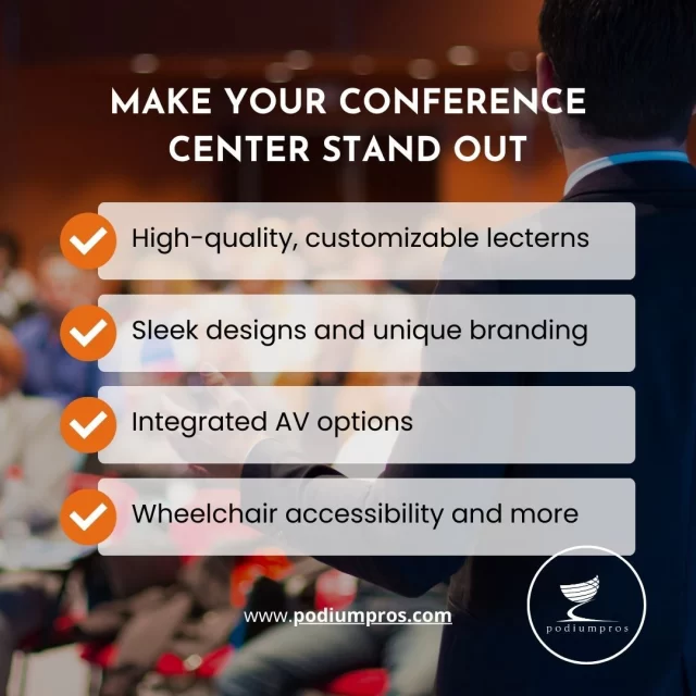 Podium Pros Lecterns | Stage Ready & Beautifully Crafted